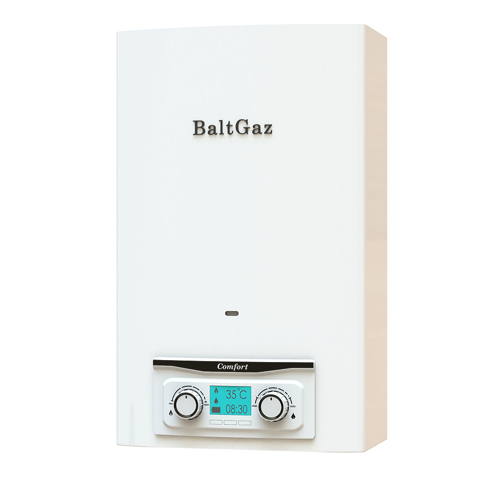 BaltGaz Comfort 15 водонагреватель газовый | BaltGaz - сайт завода ...
